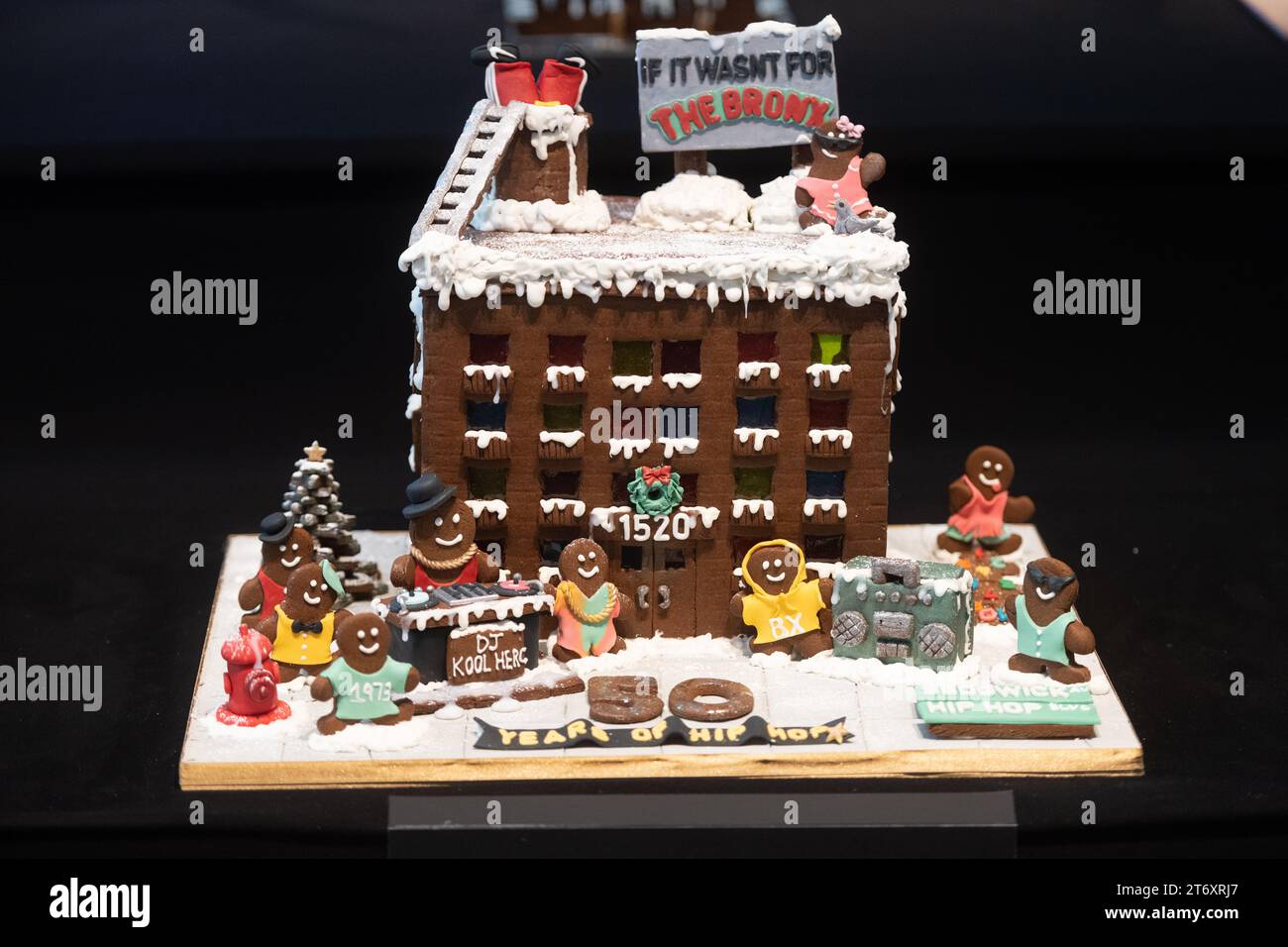 Hip-Hop, re-created in gingerbread, on display at the "Gingerbread NYC ...