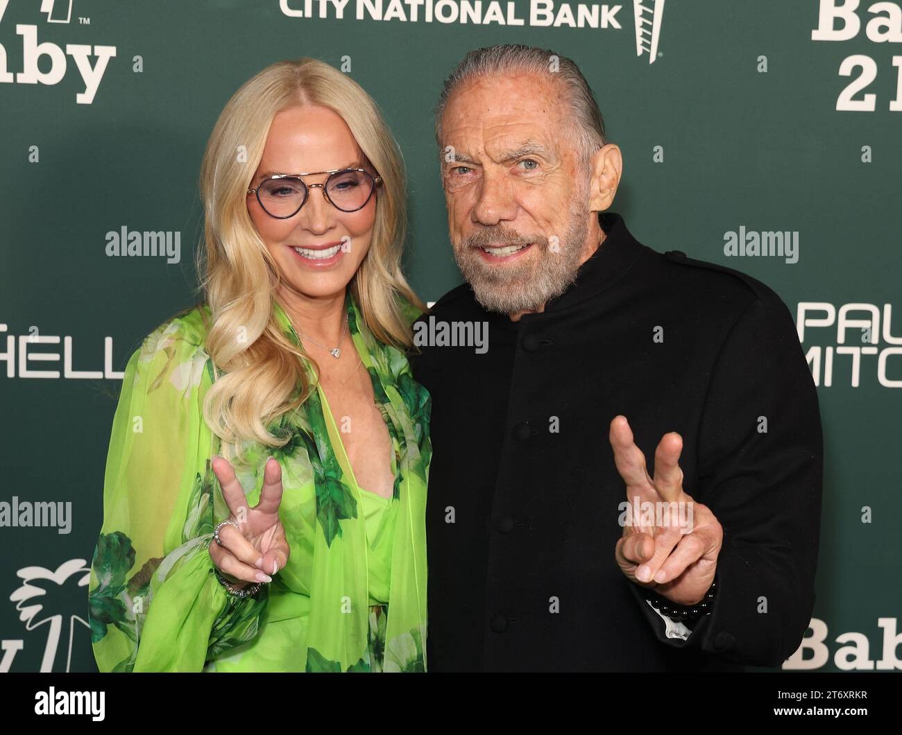 Eloise Broady DeJoria, John Paul DeJoria attend the 2023 Baby2Baby Gala ...