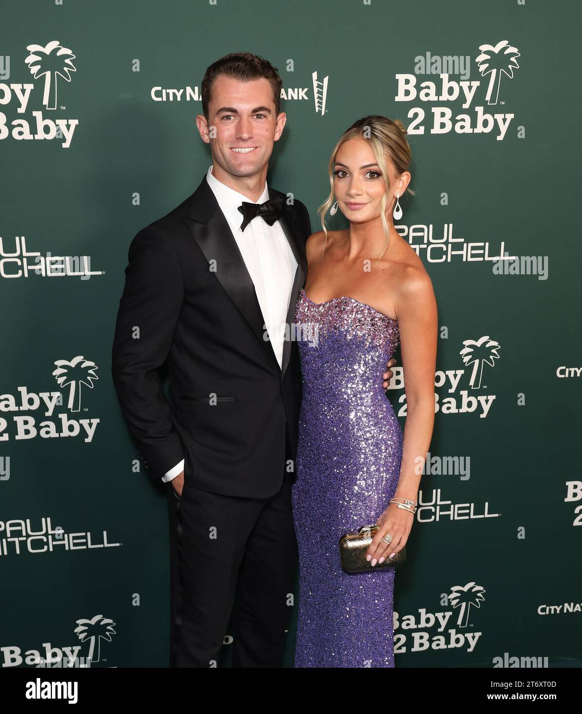 Gianna Caruso, Chase Durkee attend the 2023 Baby2Baby Gala Presented By ...