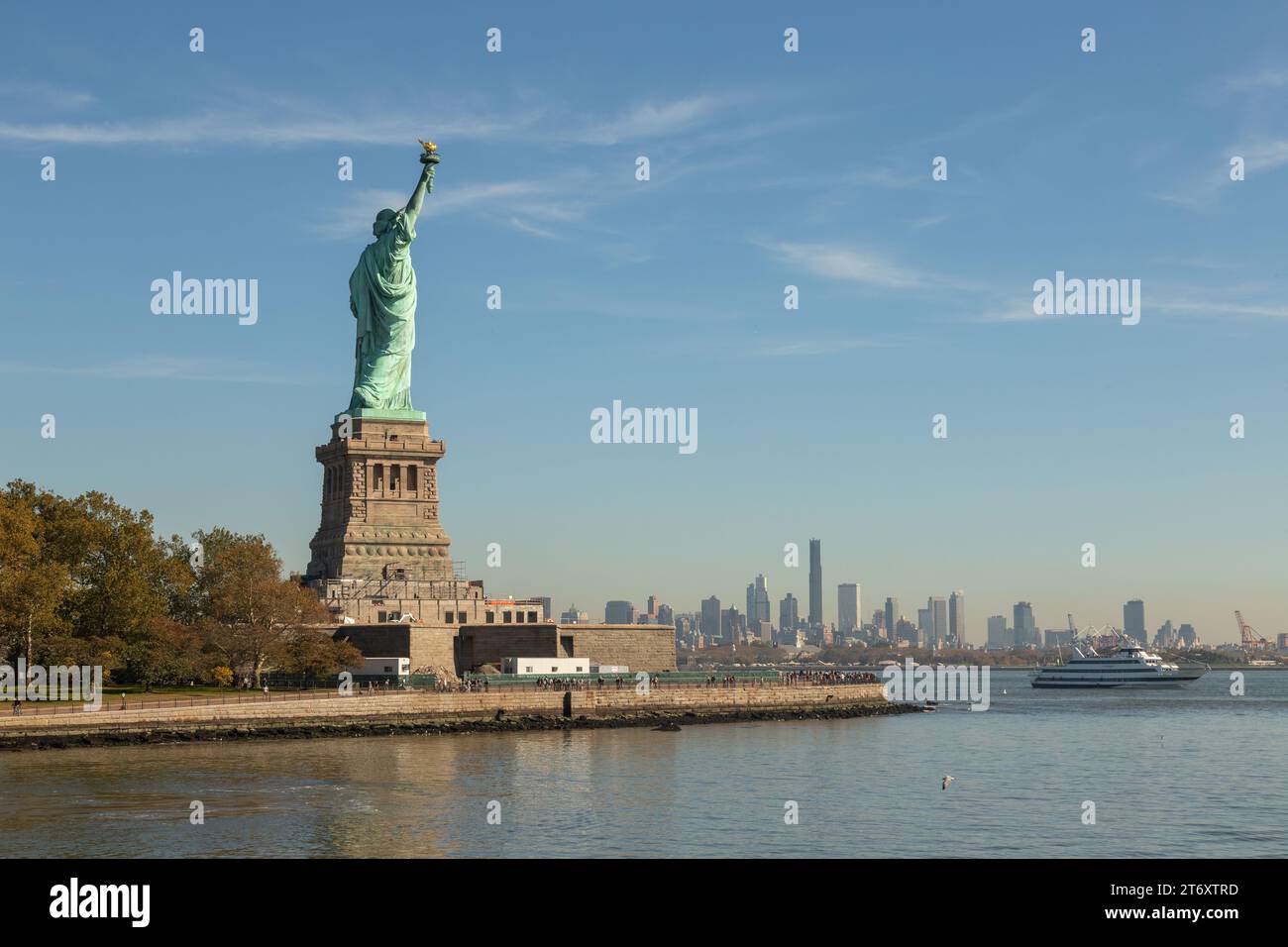Statue of Liberty, Liberty Island, New York, United States of America ...