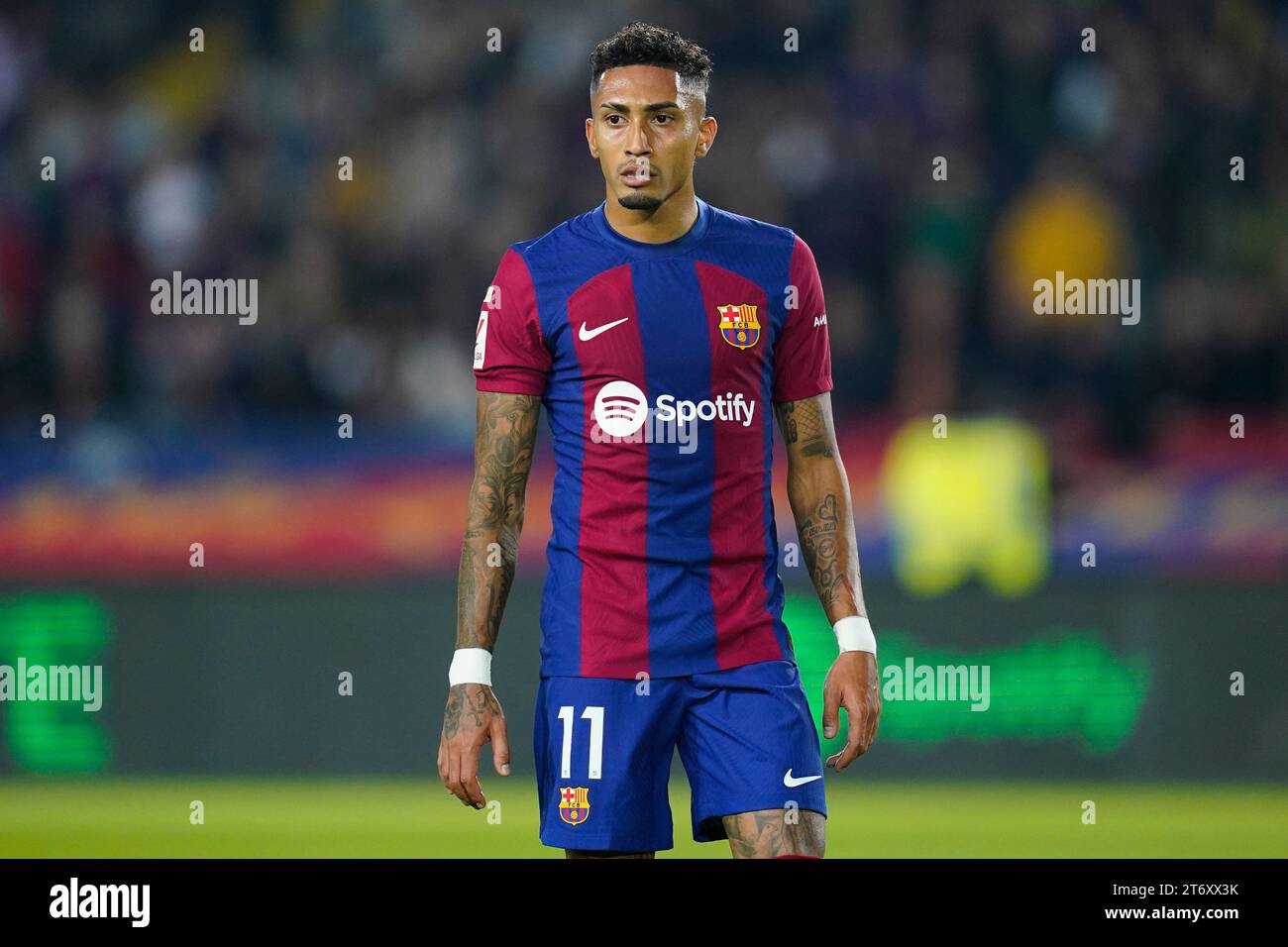Raphael Dias Belloli Raphinha of FC Barcelona during the La Liga EA ...