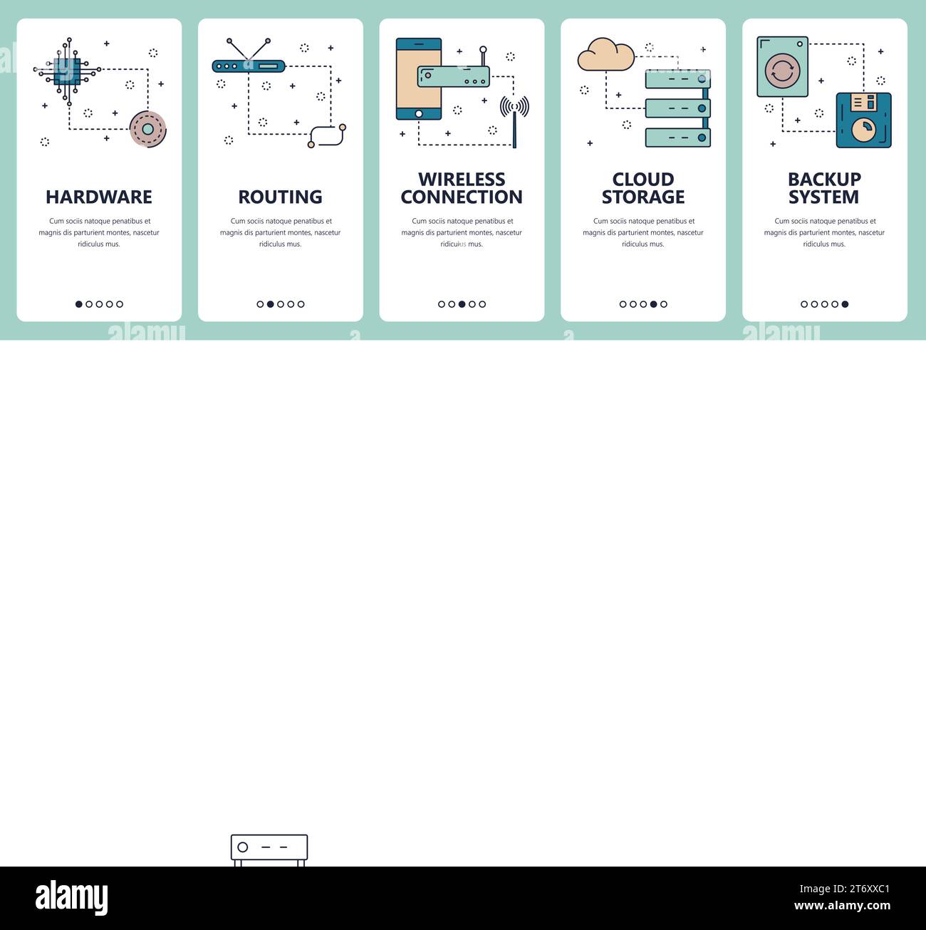 Routing vector vectors hi-res stock photography and images - Alamy