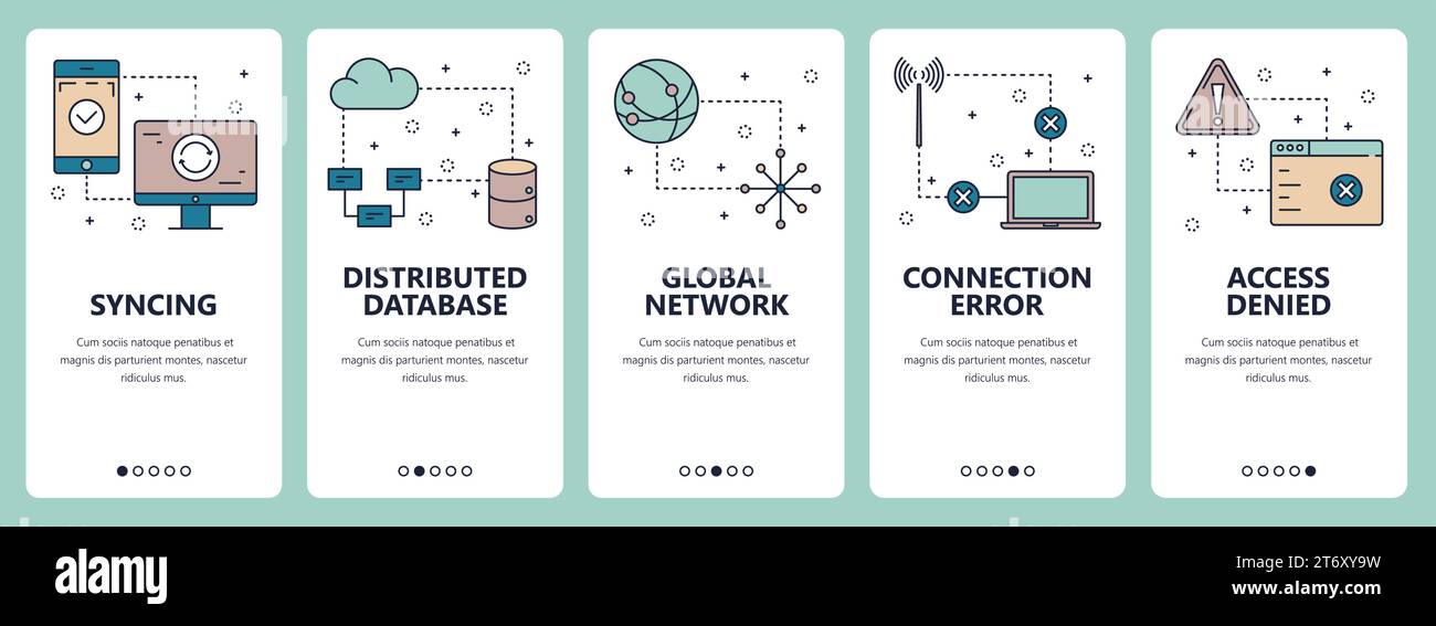 Distributed storage vector vectors hi-res stock photography and images ...