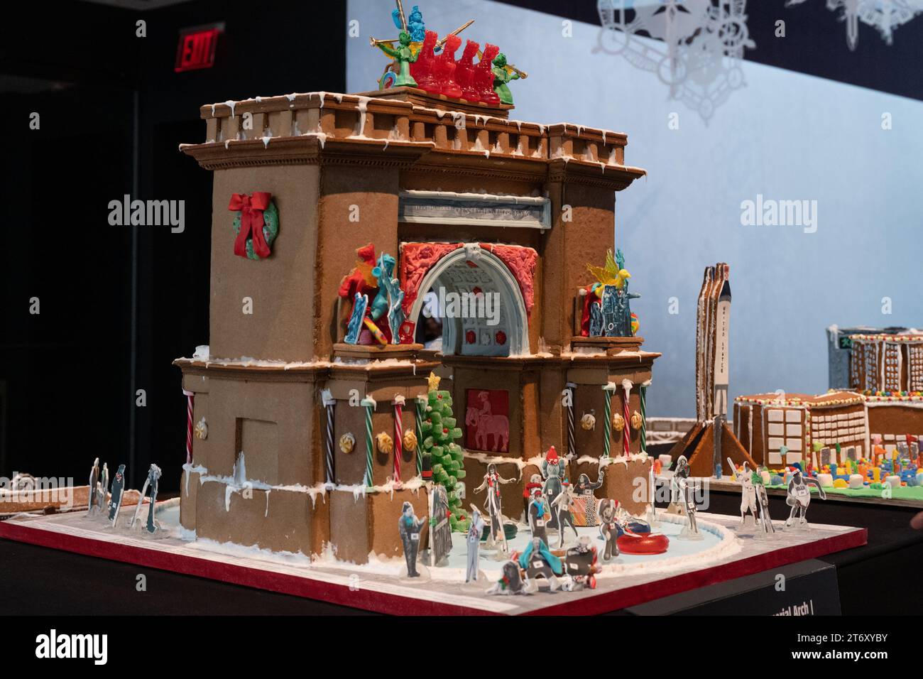 Soldiers and Sailors Memorial Arch in Brooklyn, re-created in ...