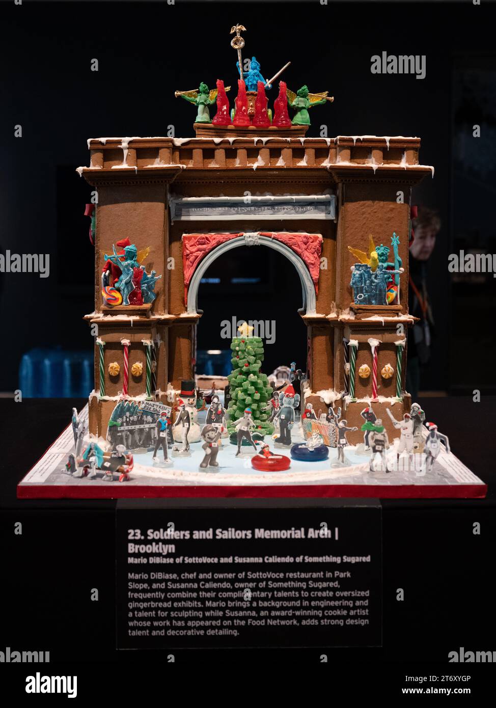 Soldiers and Sailors Memorial Arch in Brooklyn, re-created in ...