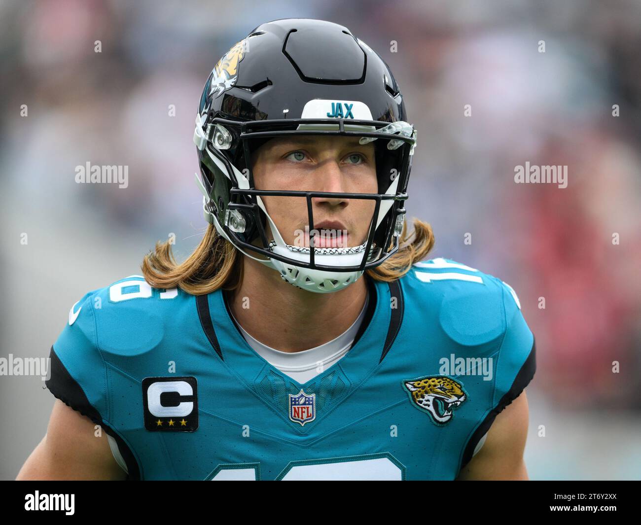Jacksonville, Florida, USA. November 12, 2023: Jacksonville Jaguars ...