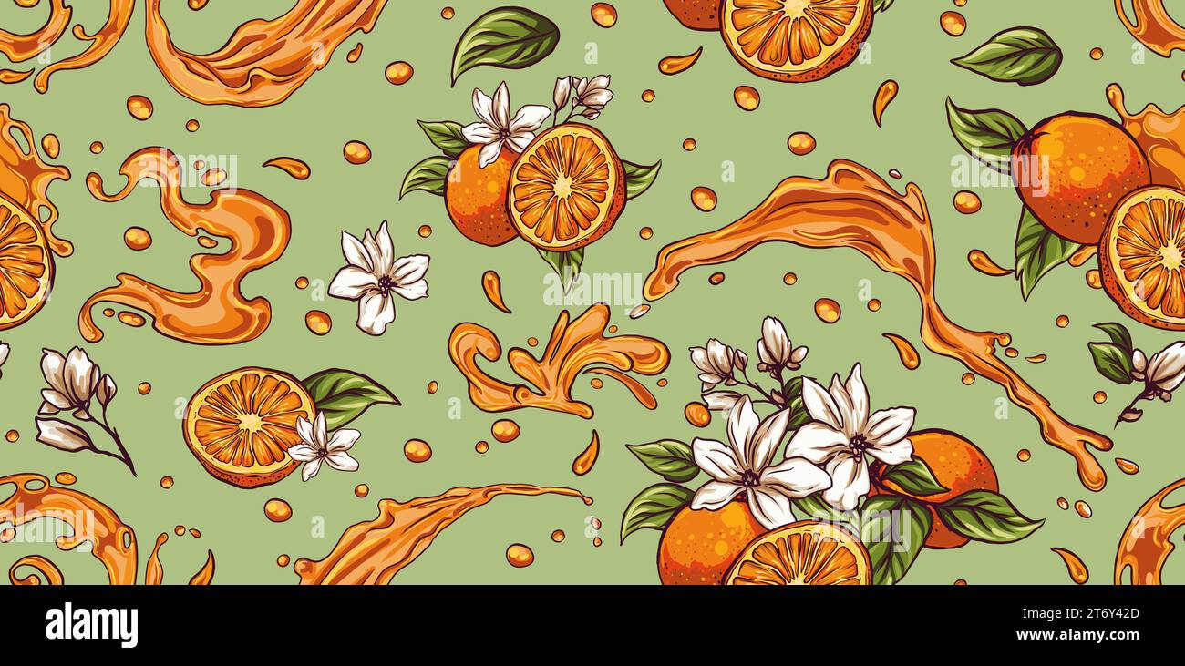 Kahlua orange liqueur for cocktails pattern, Splash of orange paint ...