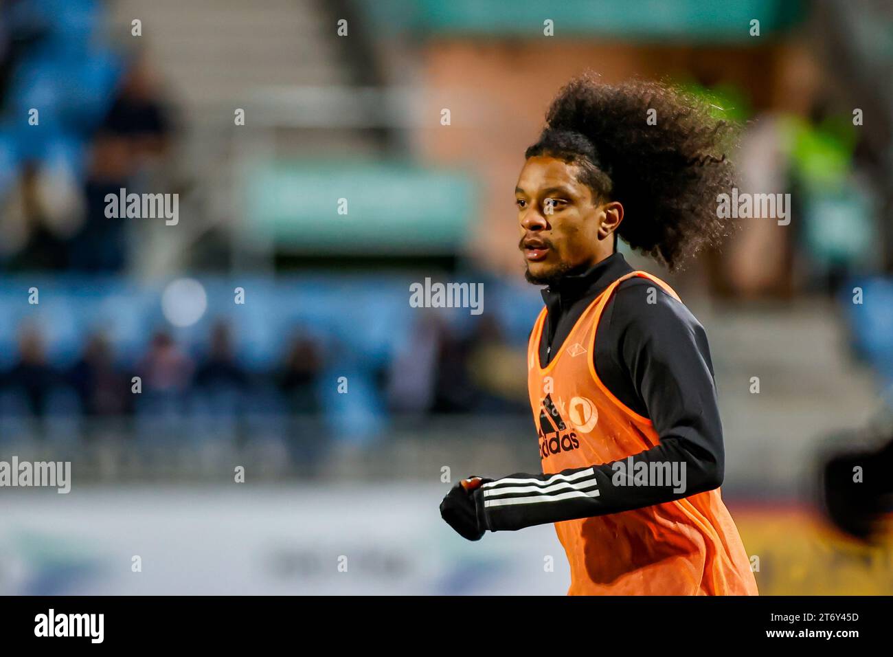 Sandefjord, Norway, 12th November 2023. Rosenborg's Jayden Nelson ...