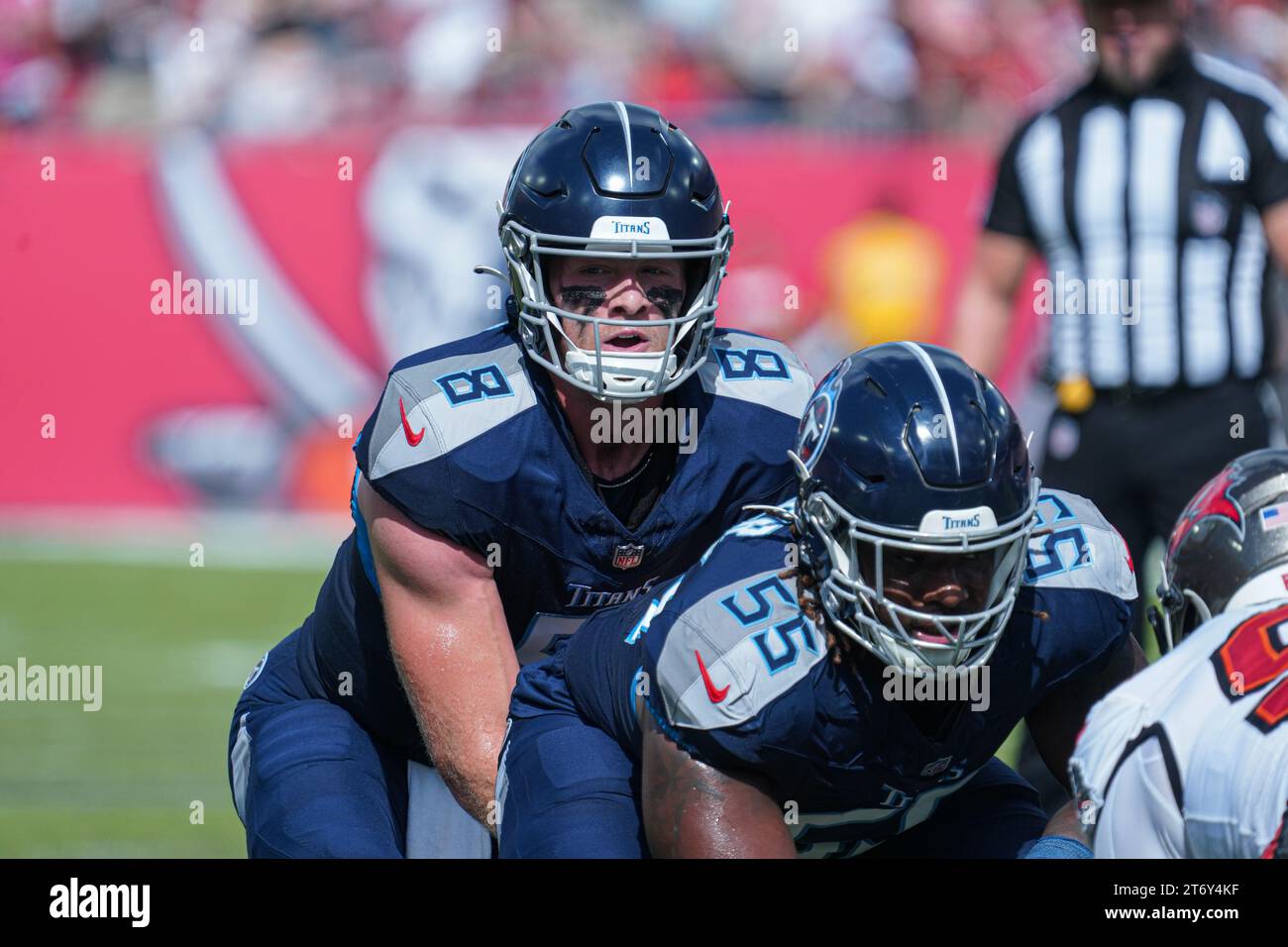 Tampa Bay, Florida, USA, November 12, 2023, Tennessee Titans ...