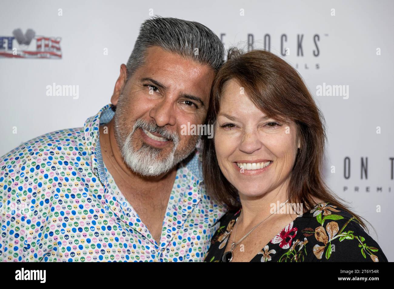 Veteran Carlos Arambula with wife Robin attends OTR Presents Comedians ...