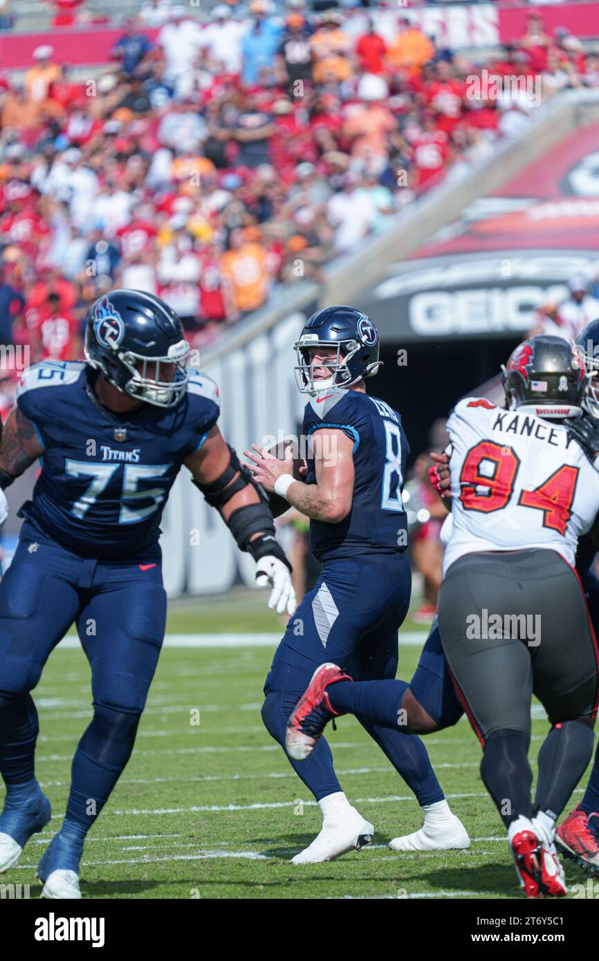 Tampa Bay, Florida, USA, November 12, 2023, Tennessee Titans ...