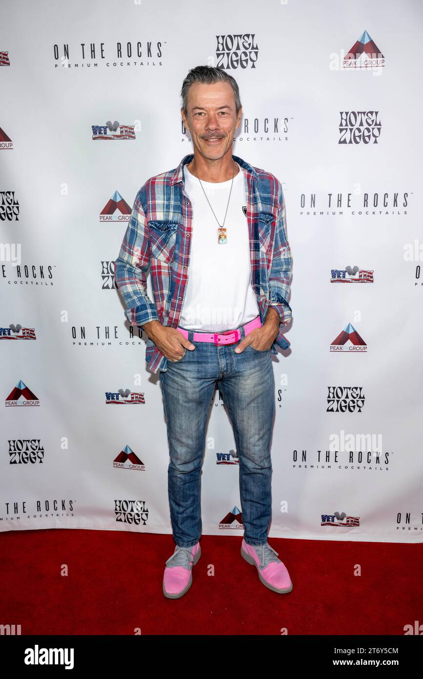 Actor Massi Furlan Attends Otr Presents Comedians For Veterans At Hotel Ziggy Los Angeles Ca