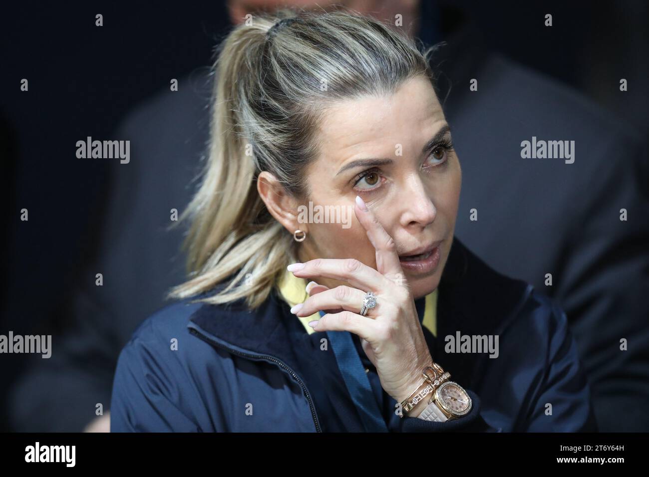 Edwina Tops-Alexander of Australia competes in the LONGINES FEI Jumping ...