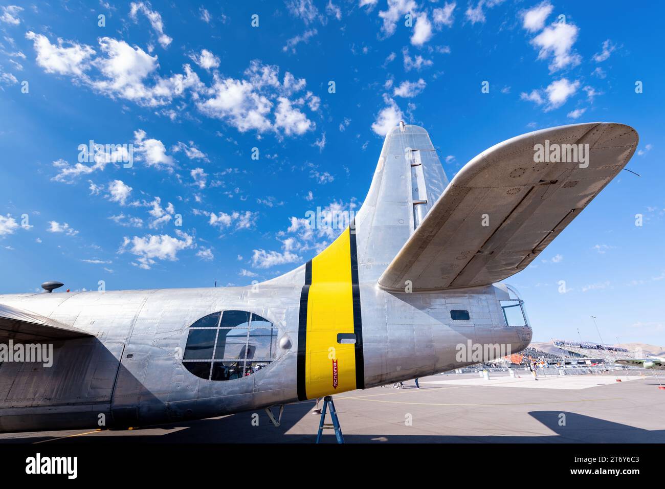 Large air plane tail close up Stock Photo - Alamy