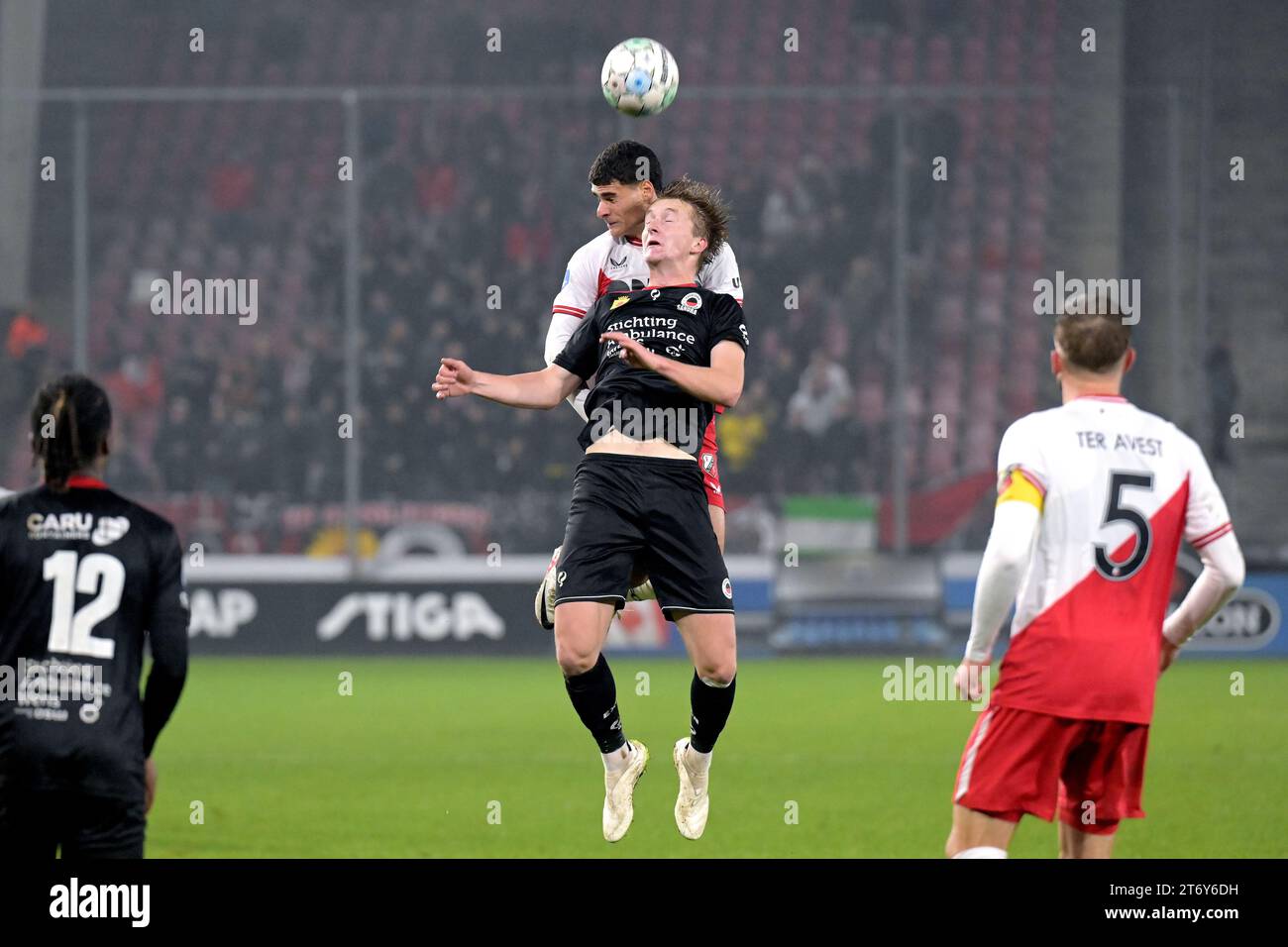 UTRECHT - (l-r) Can Bozdogan of FC Utrecht, Cisse Sandra of sbv ...