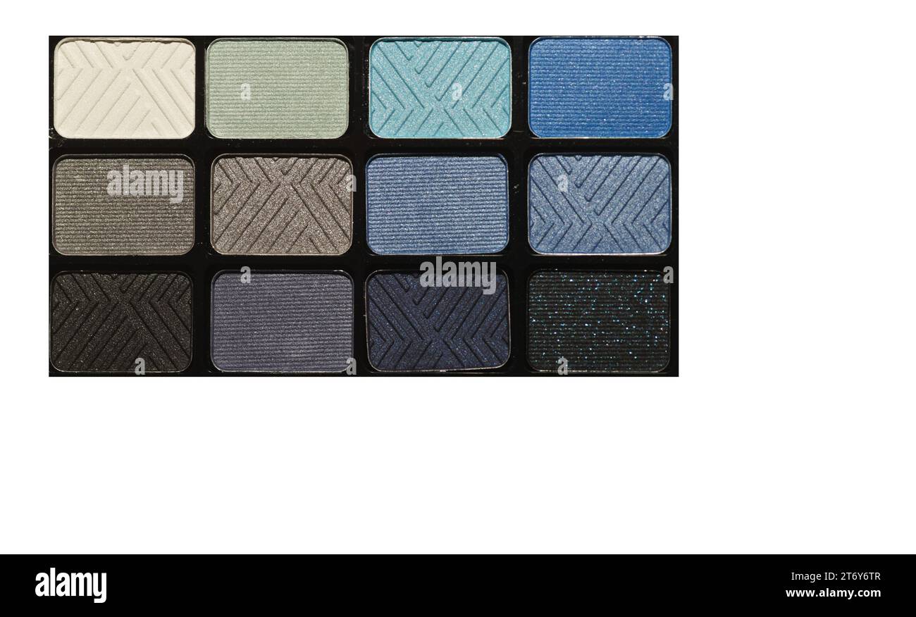 Cosmetic display of eye liner full of colors, patterns lines & shape ...