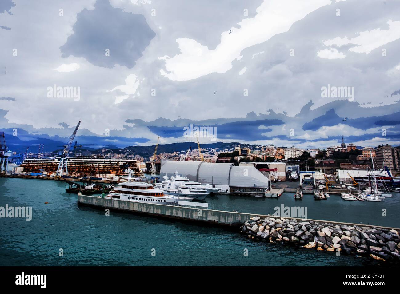 Concordia shipyard hi-res stock photography and images - Alamy