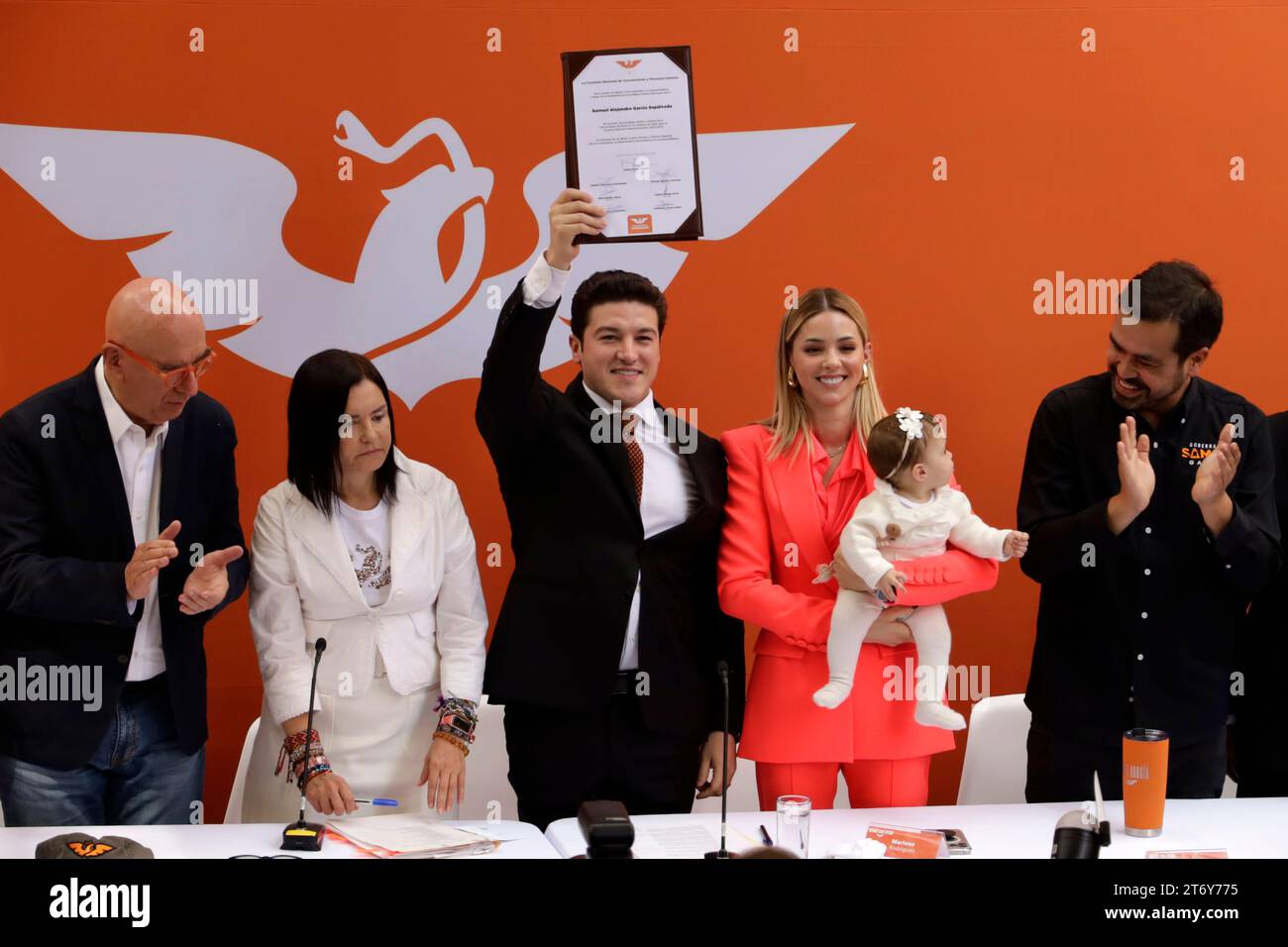 November 12, 2023, Mexico City, Mexico: The governor of the state of ...