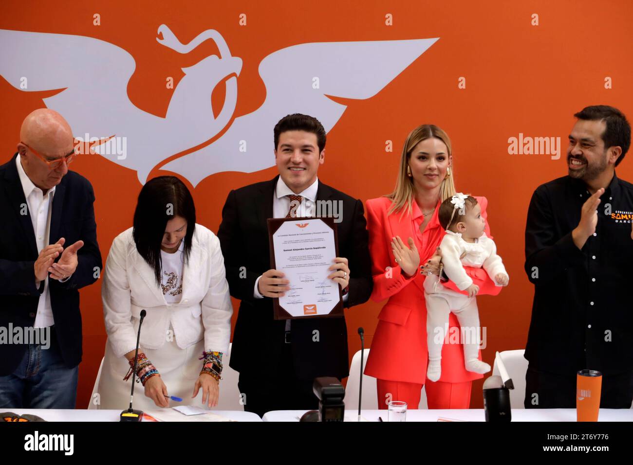 November 12, 2023, Mexico City, Mexico: The governor of the state of ...