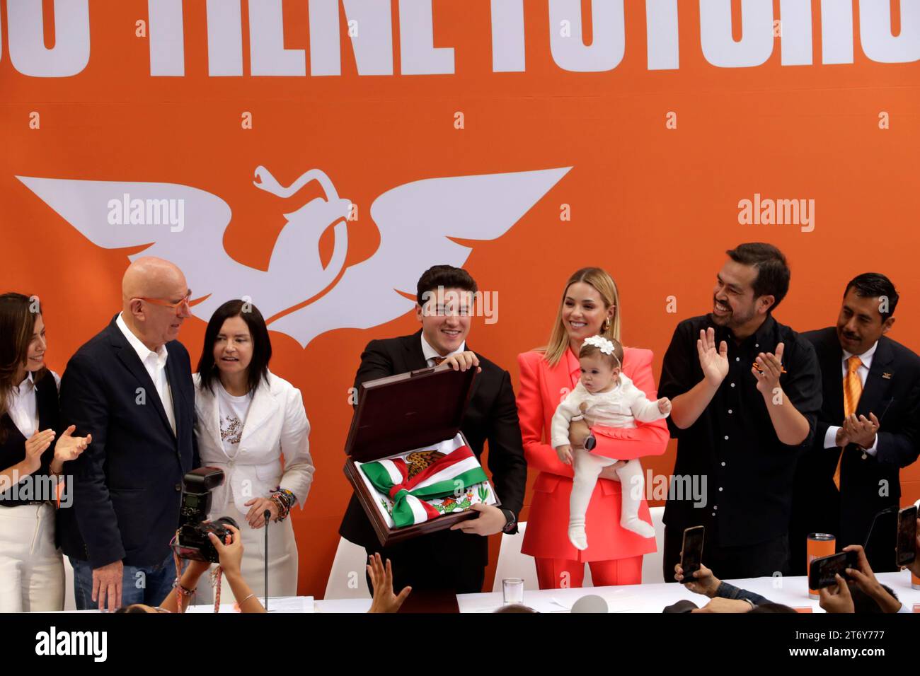 November 12, 2023, Mexico City, Mexico: The governor of the state of ...