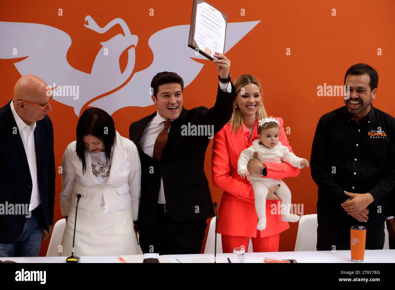 November 12, 2023, Mexico City, Mexico: The governor of the state of ...