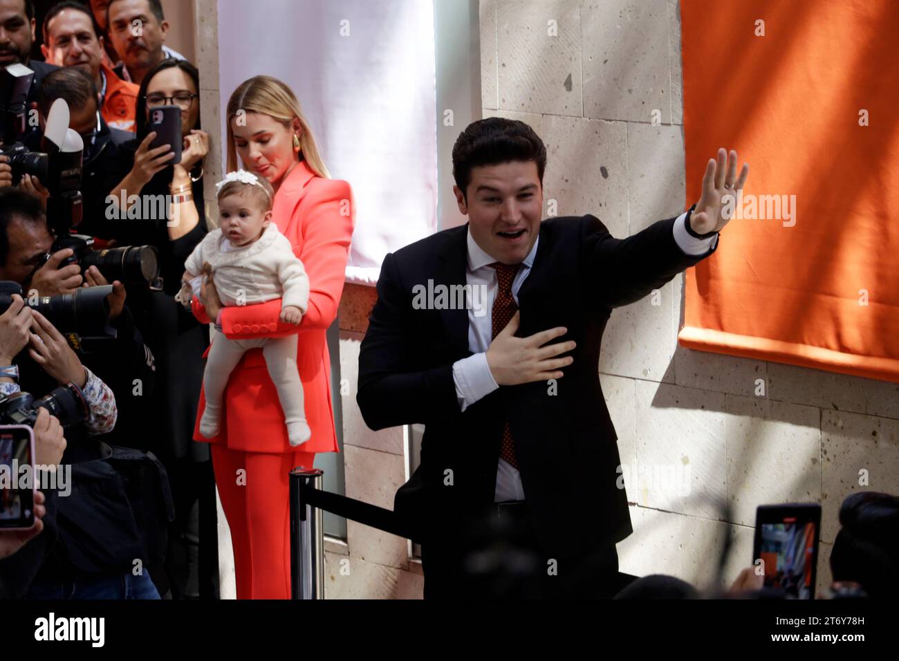November 12, 2023, Mexico City, Mexico: The governor of the state of ...