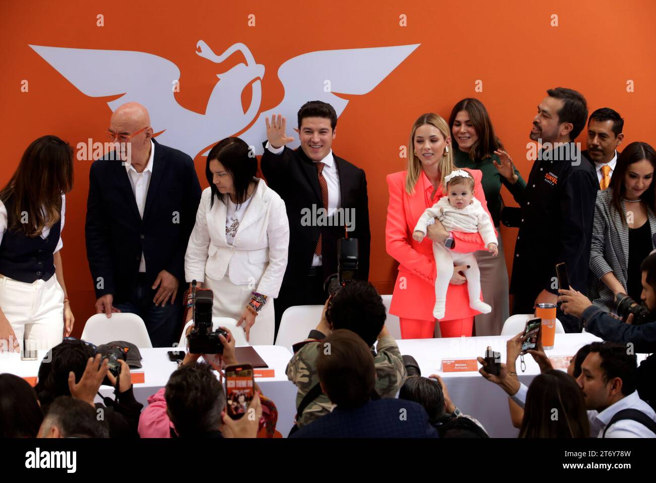 November 12, 2023, Mexico City, Mexico: The governor of the state of ...