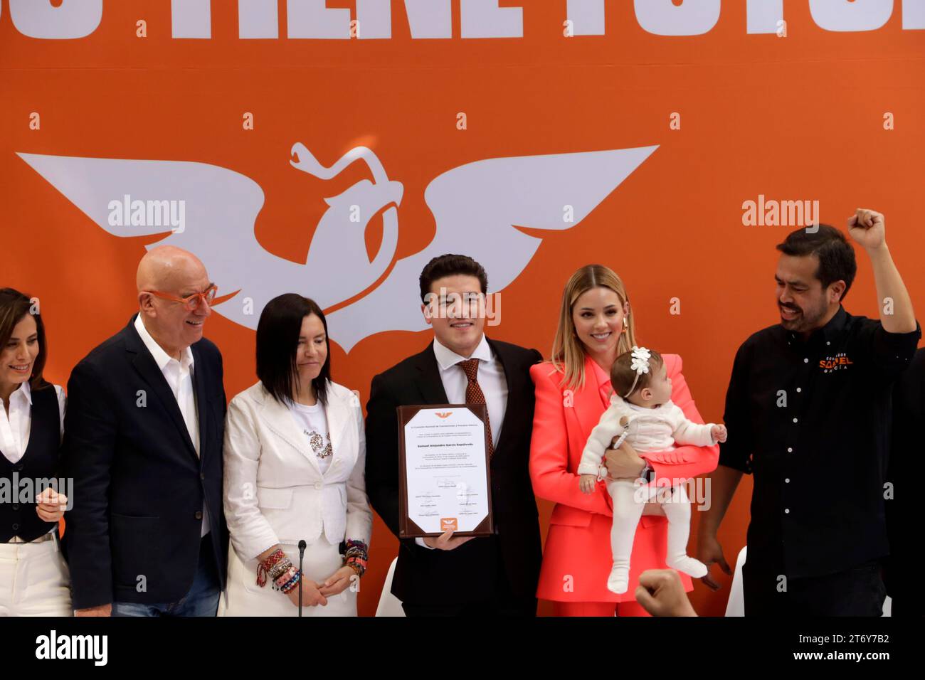 November 12, 2023, Mexico City, Mexico: The governor of the state of ...