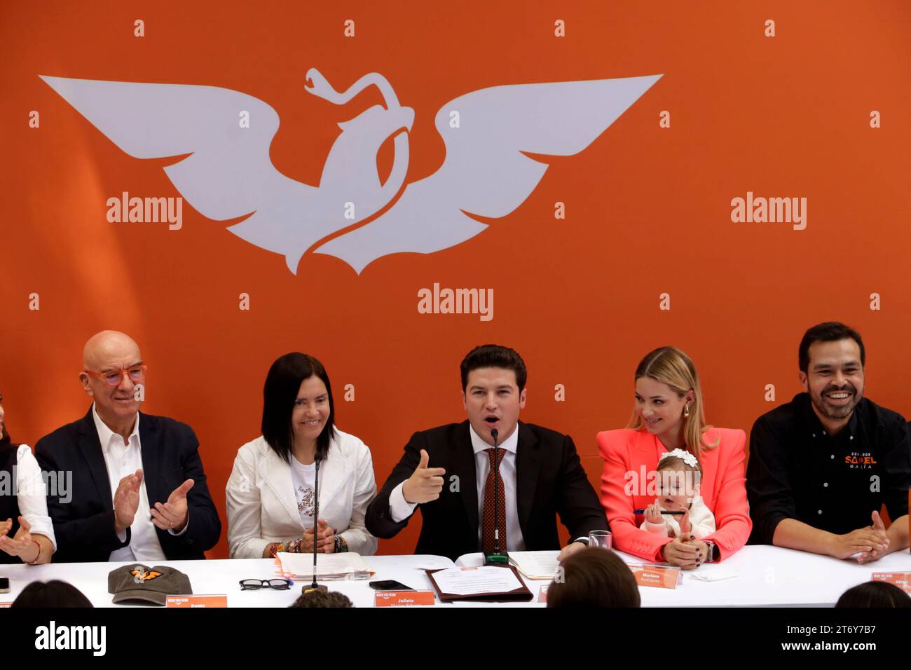 November 12, 2023, Mexico City, Mexico: The governor of the state of ...