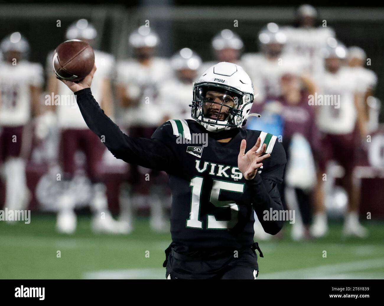 November 11, 2023: Portland State Vikings quarterback Dante Chachere ...