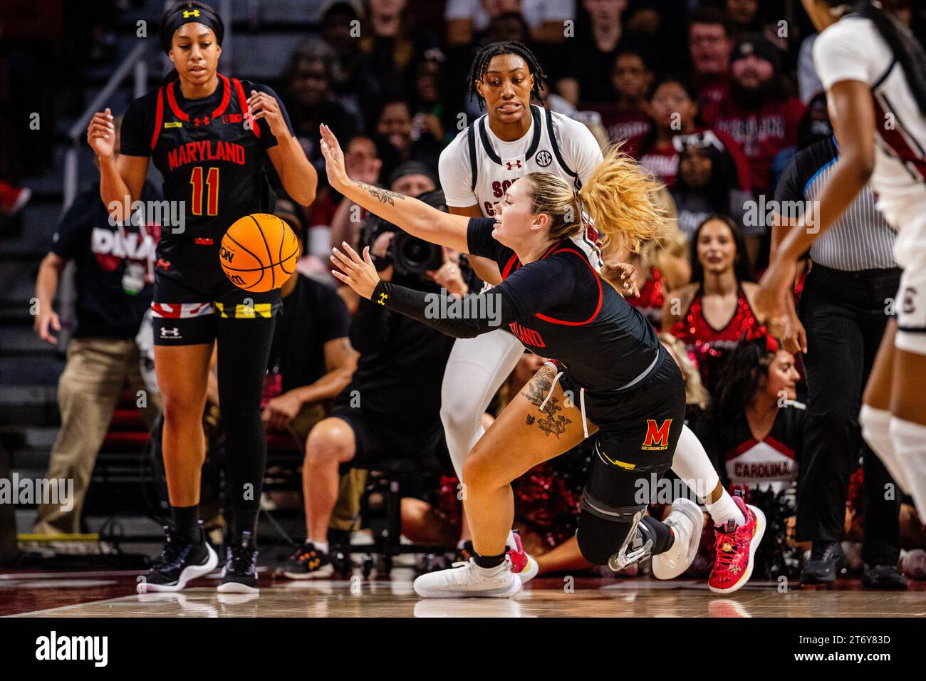 November 12, 2023: South Carolina Gamecocks forward Ashlyn Watkins (2 ...