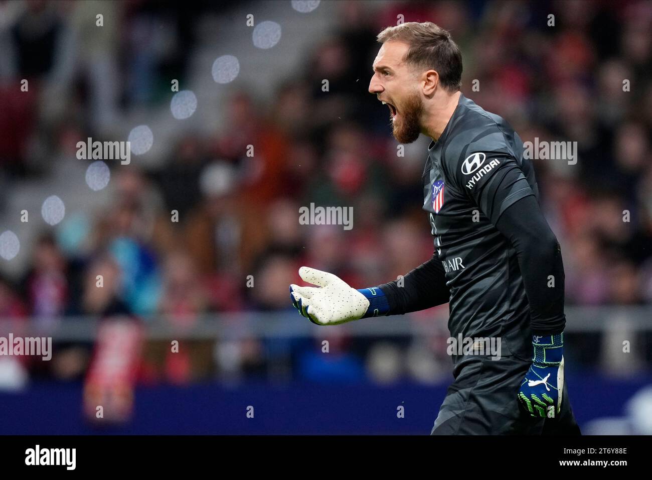 Jan Oblak of Atletico de Madrid during the La Liga match between ...
