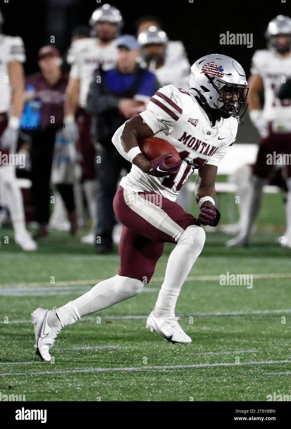 November 11, 2023: Montana Grizzlies running back Eli Gillman (10 ...