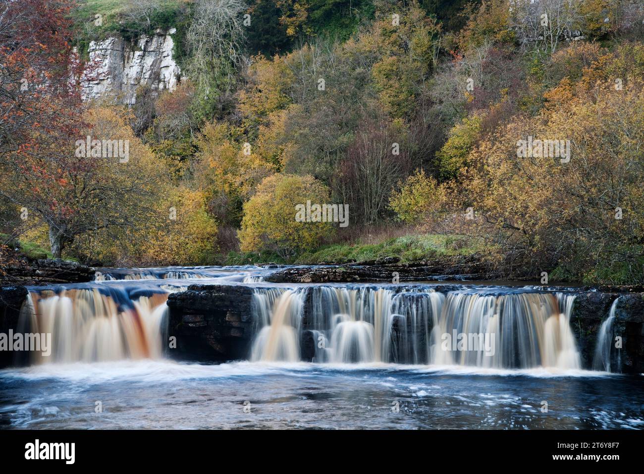 Wain Wath Force waterfall in the Yorkshire Dales, UK Stock Photo - Alamy