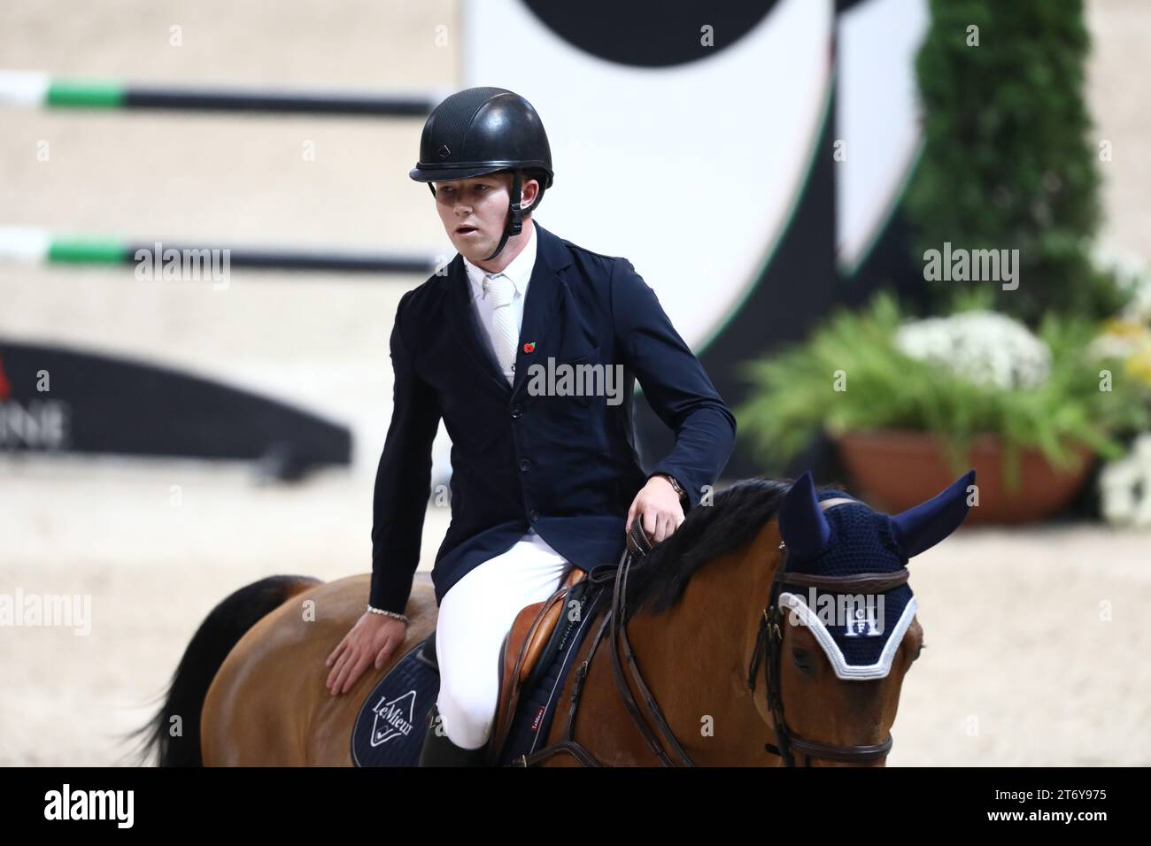 Verona, Italy. 12th Nov, 2023. Harry Charles of Great Britain competes ...