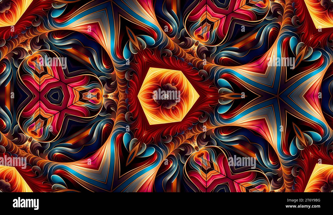 Fractal colors hi-res stock photography and images - Alamy