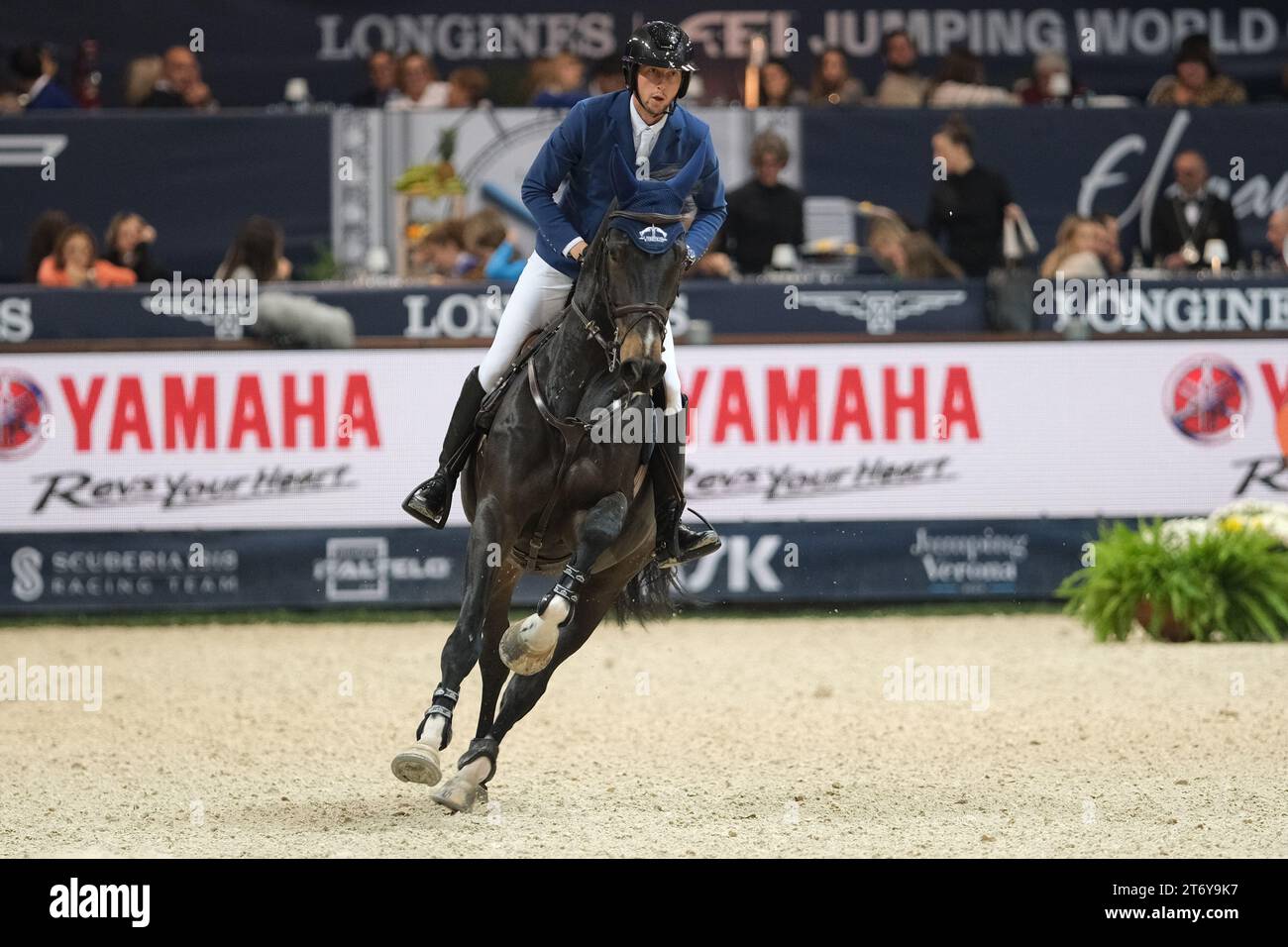 Martin Fuchs (SUI) riding Conner Jei in action during the CSI5* - W ...