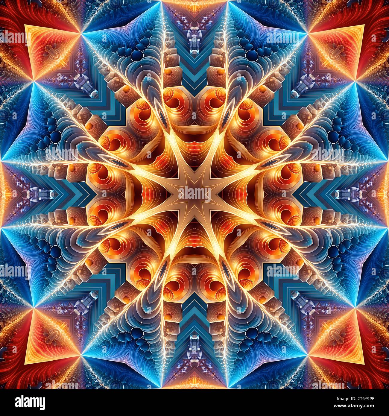 Intricate star pattern hi-res stock photography and images - Alamy