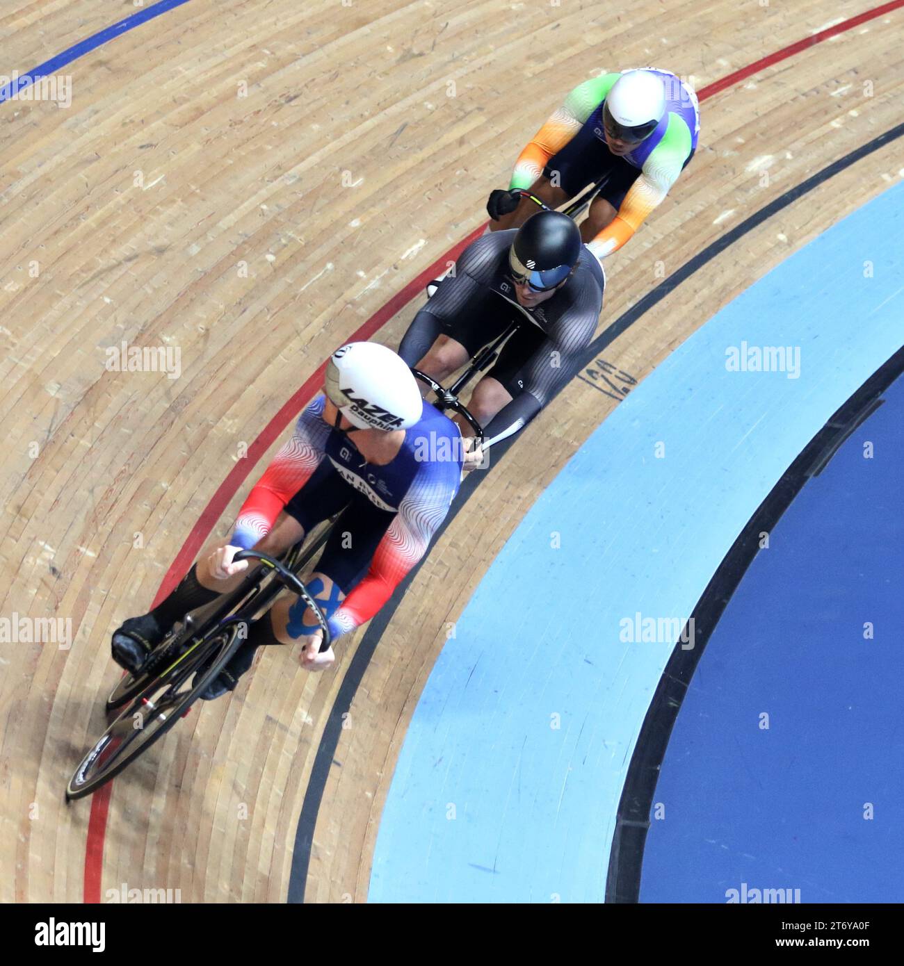 Track Cycling Champions League, Lee Valley Velodrome London UK. Ronaldo Singh LAITONJAM (IND ...