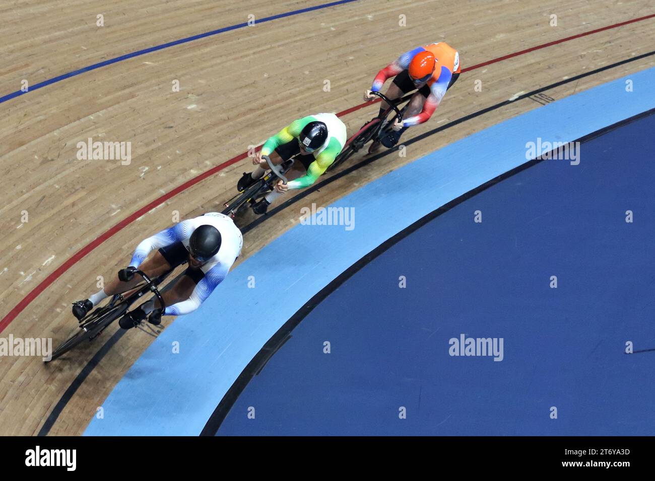 Track Cycling Champions League, Lee Valley Velodrome London UK. Mikhail ...