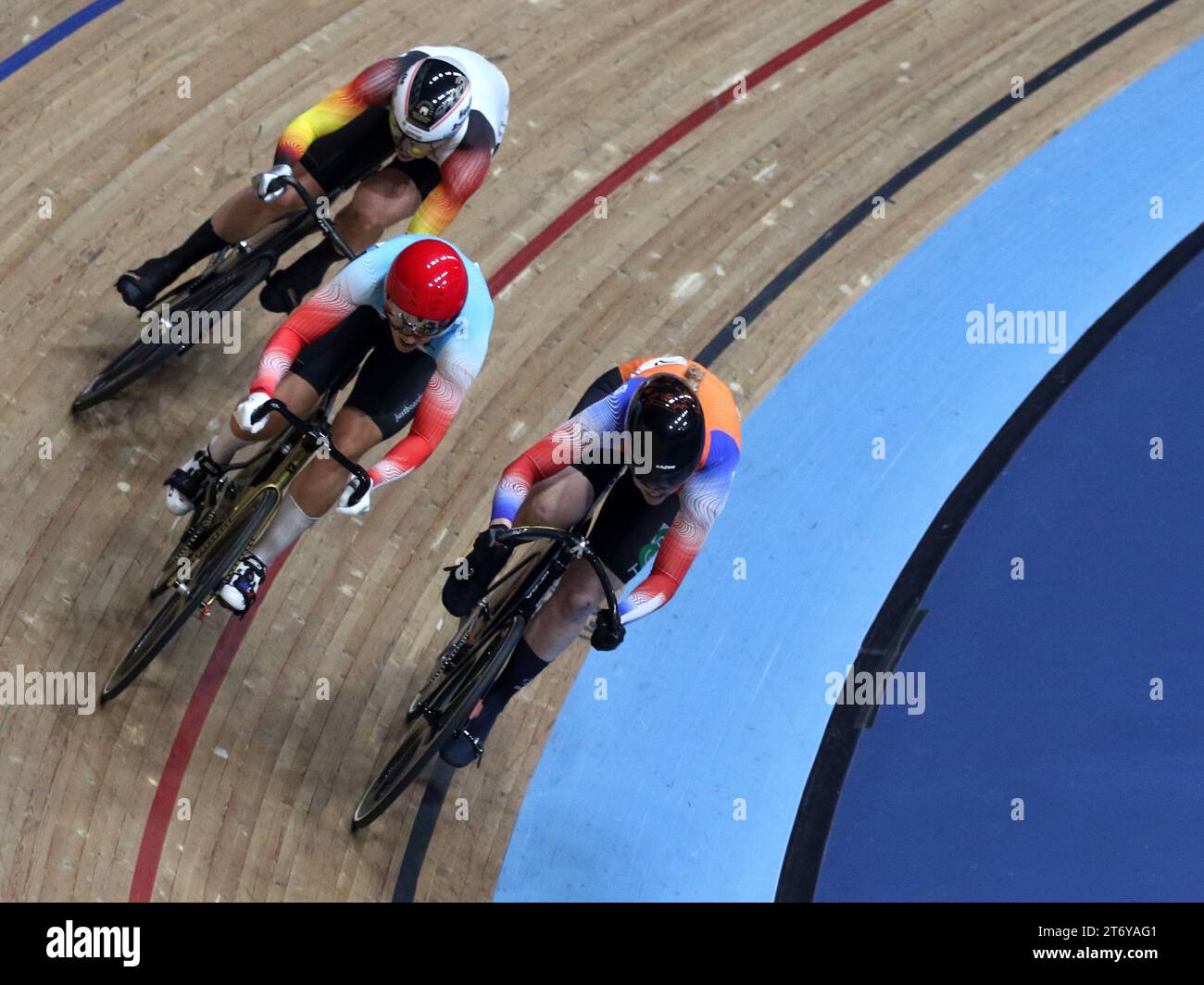 Track Cycling Champions League, Lee Valley Velodrome London UK. Alessa ...