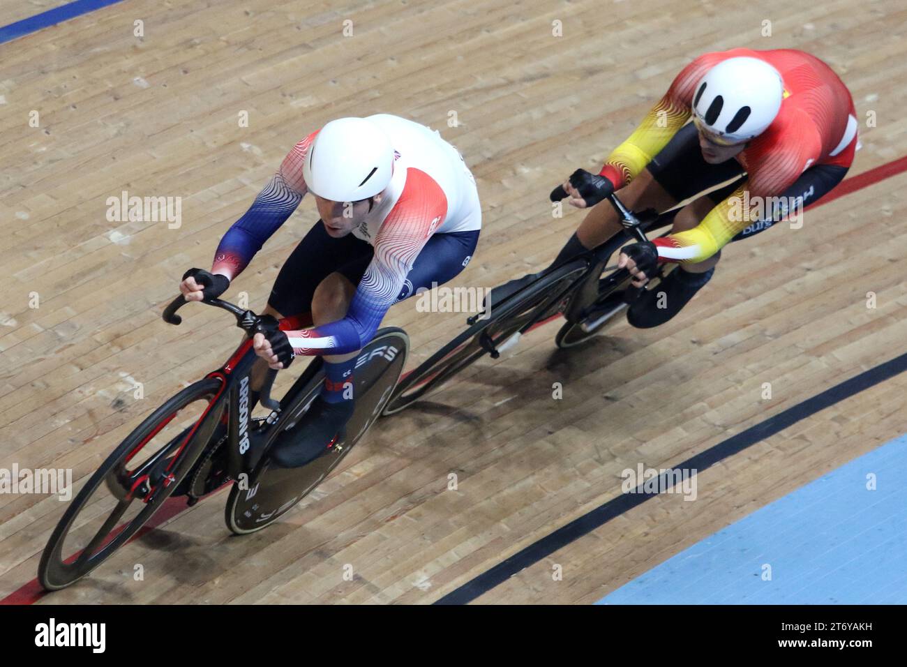 Track Cycling Champions League, Lee Valley Velodrome London UK. William ...
