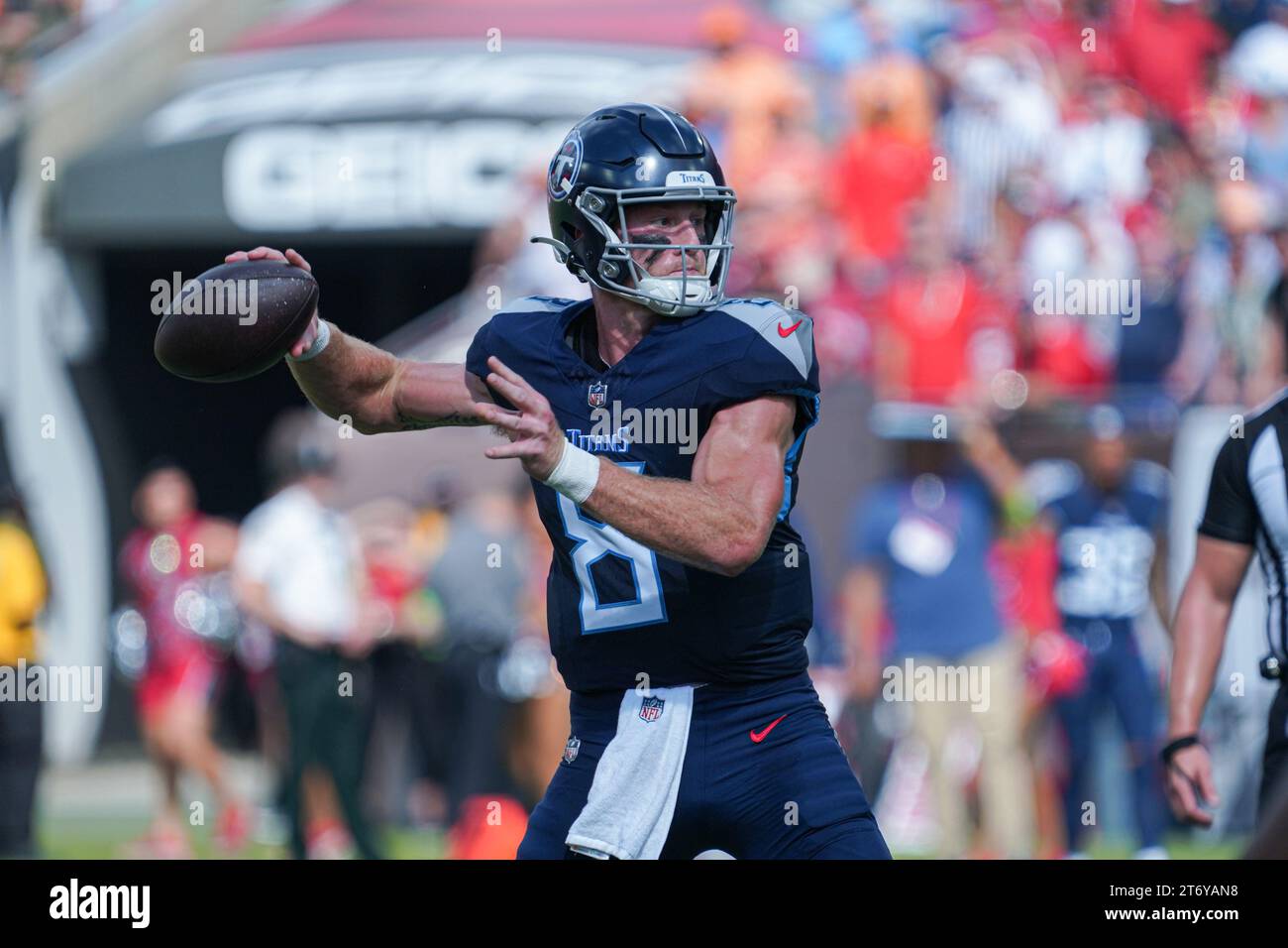 Tampa Bay, Florida, USA, November 12, 2023, Tennessee Titans ...