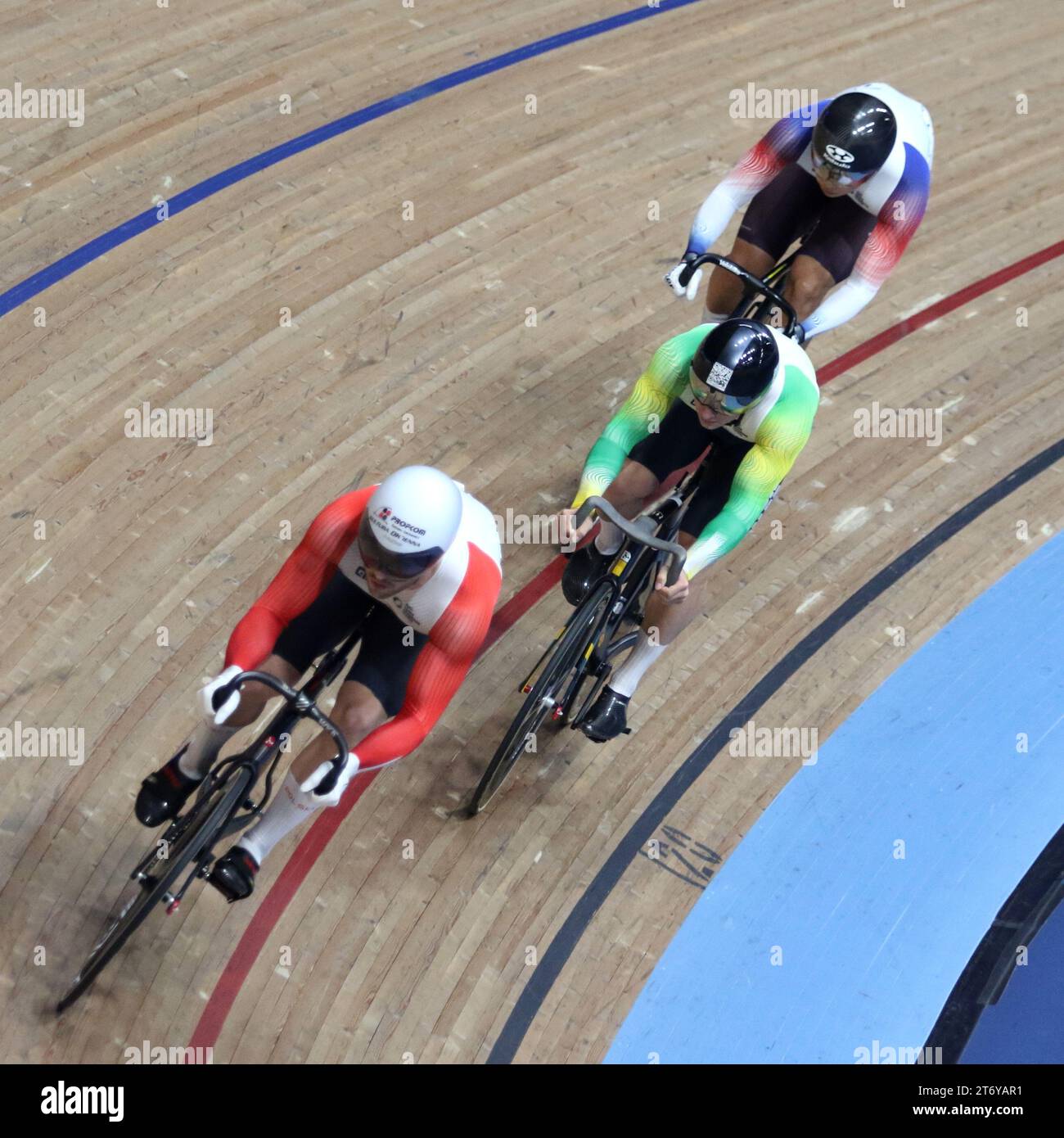 Track Cycling Champions League, Lee Valley Velodrome London UK. Nien ...
