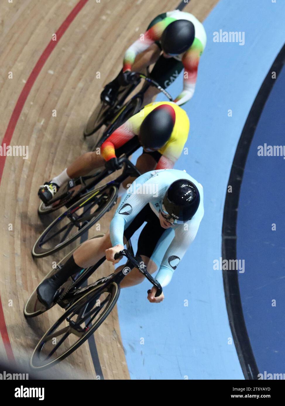 Track Cycling Champions League, Lee Valley Velodrome London UK. Daniela ...