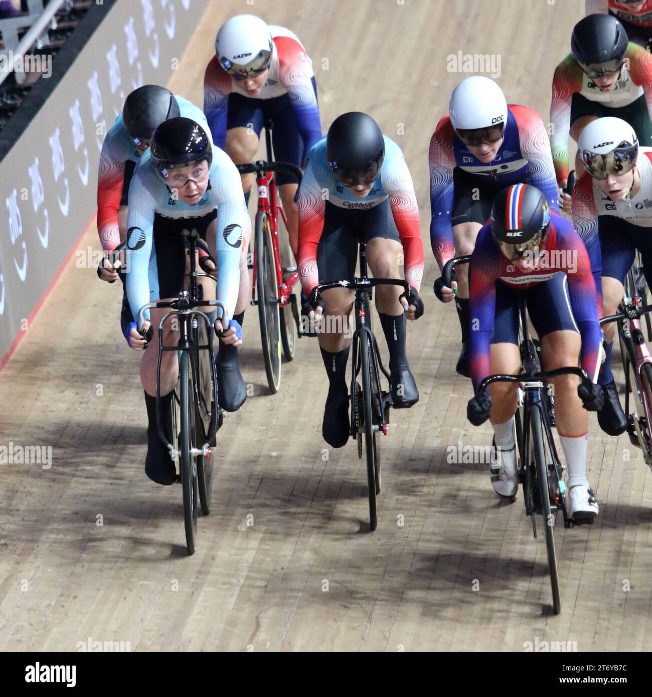 Track Cycling Champions League, Lee Valley Velodrome London UK. Katie ...