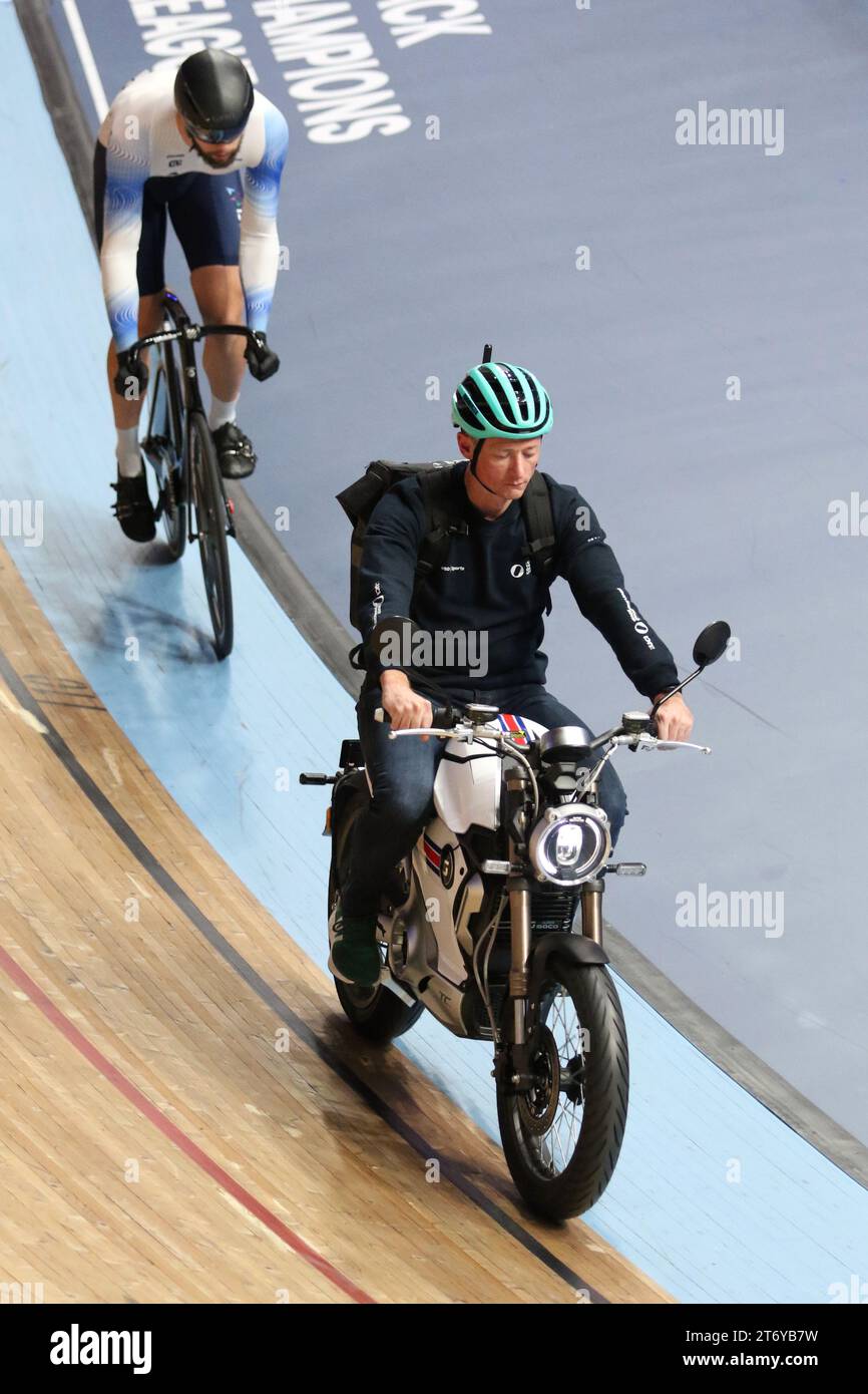 Track Cycling Champions League, Lee Valley Velodrome London UK. Mikhail ...