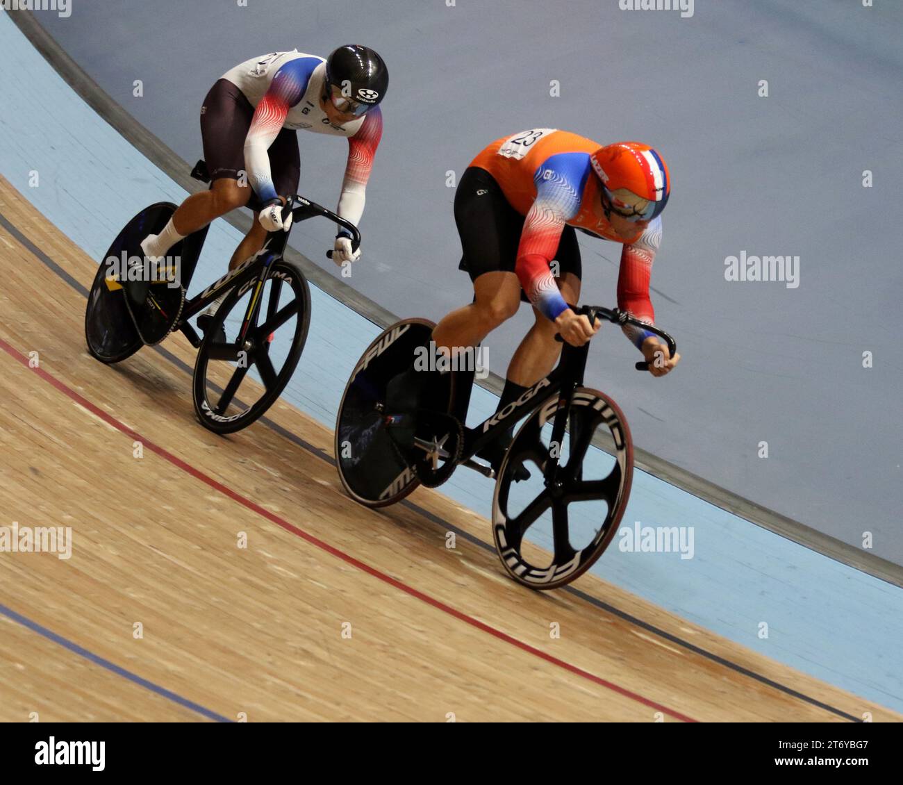 Track Cycling Champions League, Lee Valley Velodrome London UK. Lars ...