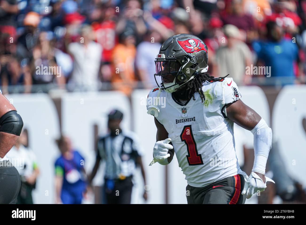Tampa Bay, Florida, USA, November 12, 2023, Tampa Bay Buccaneers player ...