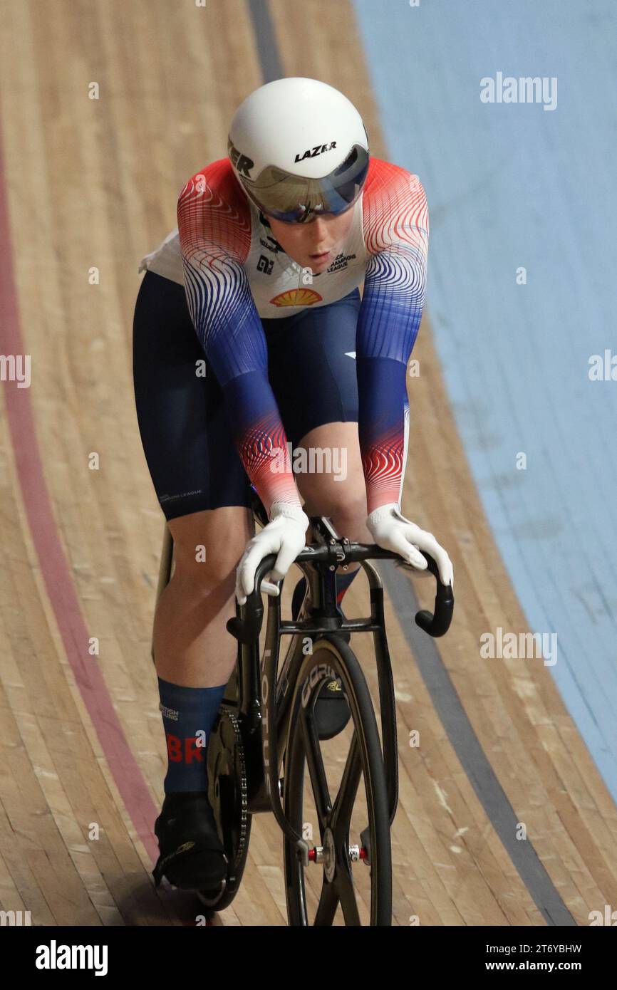 Track Cycling Champions League, Lee Valley Velodrome London UK. Emma ...